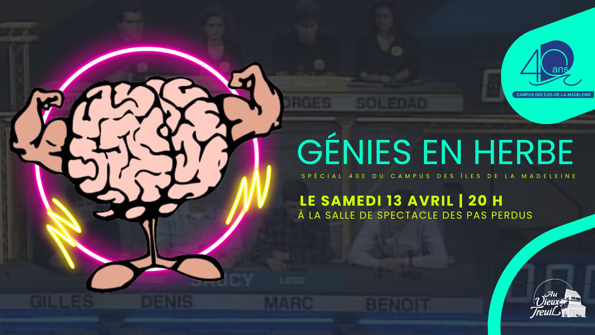 Un Génies en herbe aux couleurs du 40e anniversaire du campus des Îles ...