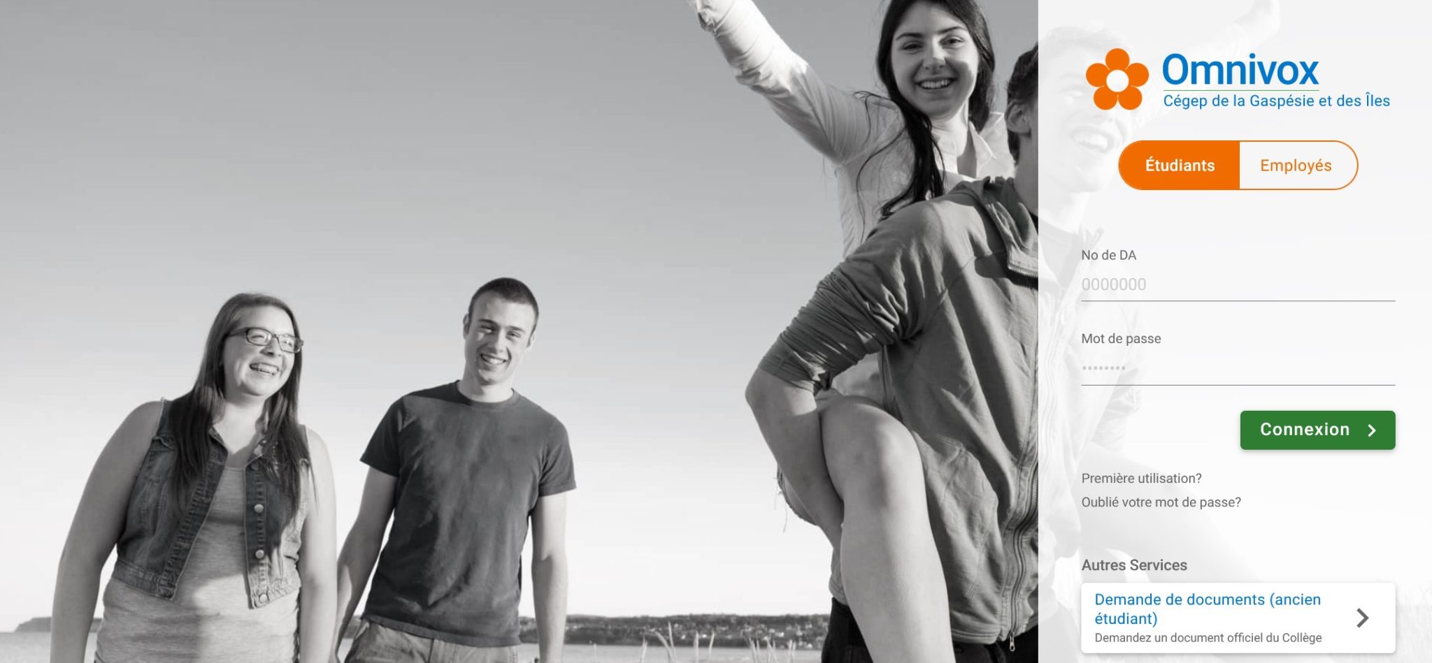 Omnivox, MIO et Léa - La Zone étudiante du Cégep de la Gaspésie et des Îles